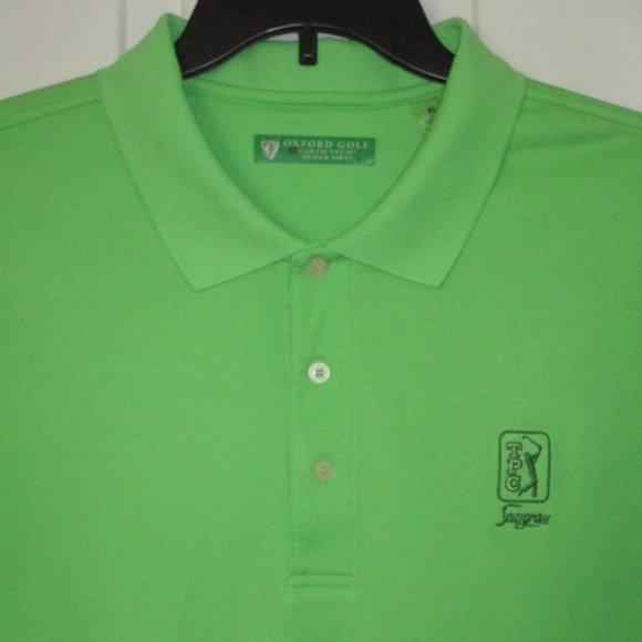 Oxford | Shirts | Oxford Golf Mens Ss Tpc Sawgrass Florida Lime Green ...